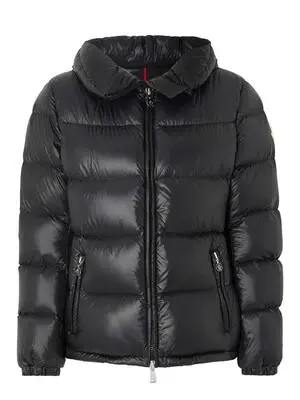 Moncler Douro Hooded Quilted Down Jacket - Black