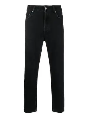 GOLDEN GOOSE Low-rise Straight-leg Jeans - Black