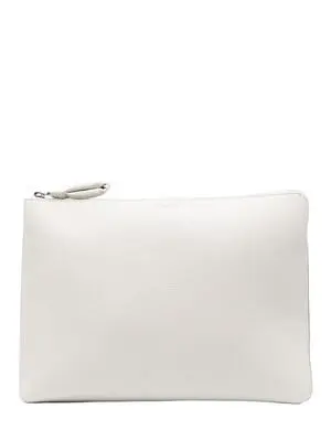 LEMAIRE Logo-embossed Document Holder - White
