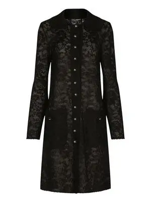 Dolce & Gabbana Lace Jacket - Black