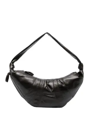 LEMAIRE Large Croissant Shoulder Bag - Brown