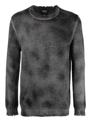 AVANT TOI Faded-Effect Cashmere Jumper