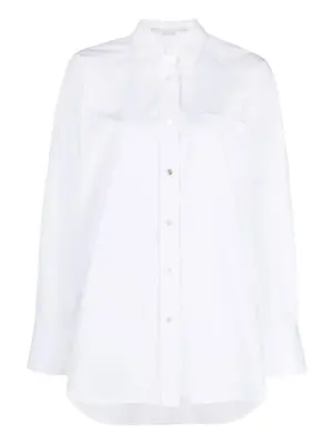 Stella McCartney Long-sleeve Cotton Shirt - White