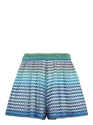 Missoni Zig-zag Shorts - Blue