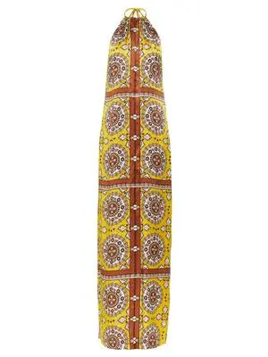 NILI LOTAN Rigel Printed Maxi Dress - Multicoloured