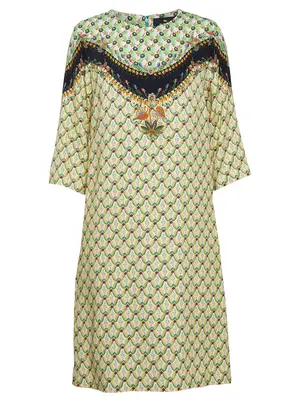 Etro Floral Mini Dress - Multicoloured