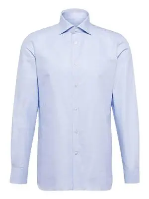 Zegna Cotton Shirt - Blue