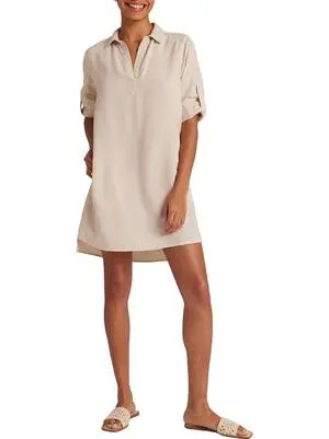 Bella Dahl A-line Shirt Dress - Cliffside