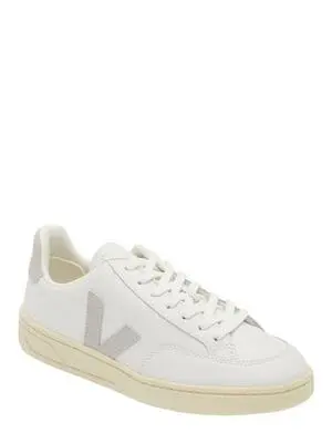 VEJA Veja V-12 Leather Sneakers Extra-white Light-grey
