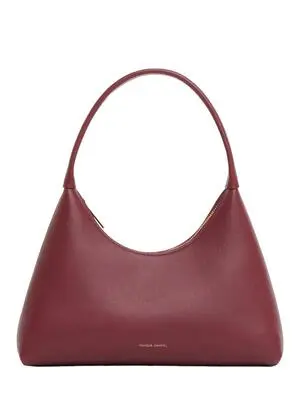 MANSUR GAVRIEL Mansur Gavriel Mini Candy Leather Hobo Bag Oxblood