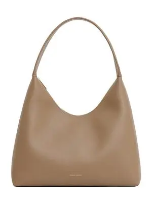 MANSUR GAVRIEL Candy Pebbled Leather Hobo Bag - Anise