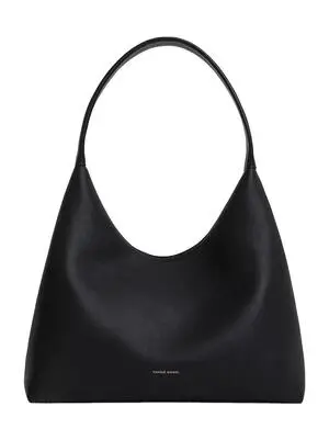 MANSUR GAVRIEL Candy Pebbled Leather Hobo Bag - Black