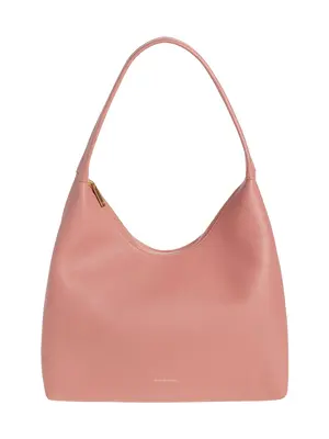 MANSUR GAVRIEL Mansur Gavriel Candy Pebbled Leather Hobo Bag Blush