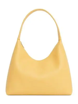 MANSUR GAVRIEL Mansur Gavriel Candy Pebbled Leather Hobo Bag Sole