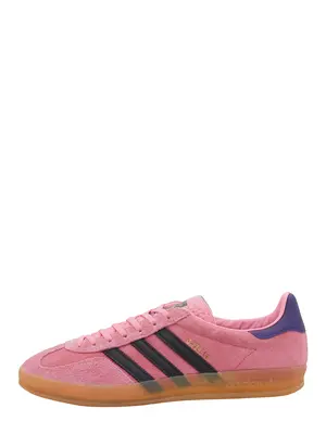 Adidas Adidas Gazelle Indoor Sneakers Bliss Pink/core Black/collegiate Purple