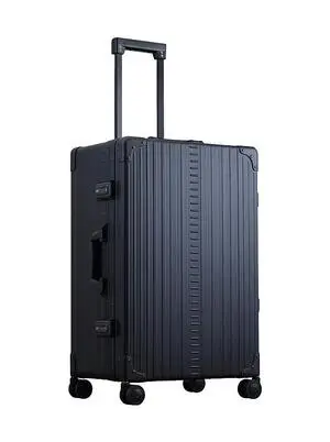ALEON Aleon Traveler 26" Aluminum Spinner Suitcase Black