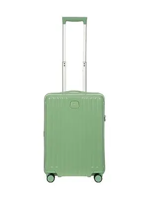 Bric'S Positano 21-inch Carry-on Spinner Suitcase - Sage Green