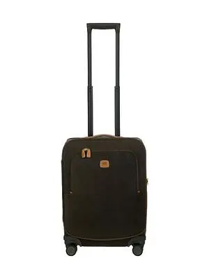 Bric'S Life Compound 21-inch Carry-on Spinner Suitcase - Olive