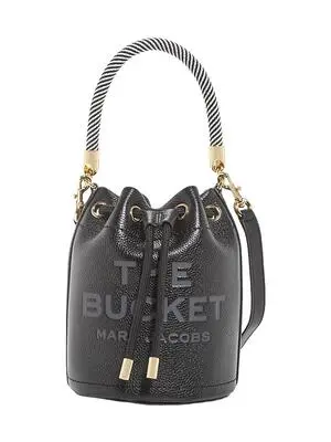 Marc Jacobs The Leather Bucket Bag Black