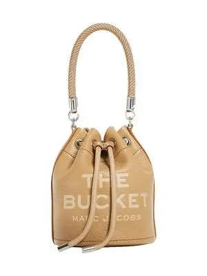 Marc Jacobs The Leather Bucket Bag Camel/gold