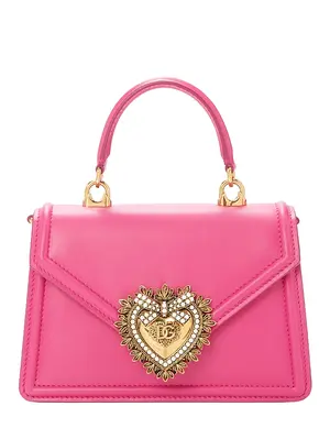 Dolce & Gabbana Dolce & Gabbana Small Devotion Bag Dark Pink