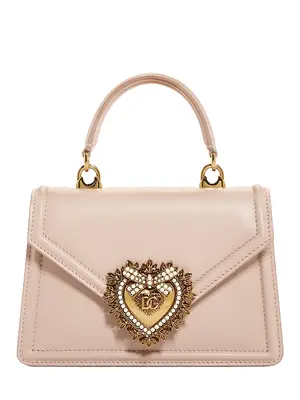 Dolce & Gabbana Dolce & Gabbana Small Devotion Bag Powder Pink