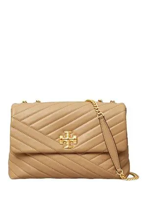 Tory Burch Kira Convertible Shoulder Bag Desert Dune/gold