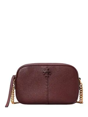 Tory Burch McGraw Camera Bag Muscadine/gold