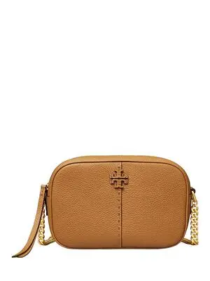 Tory Burch McGraw Camera Bag Tiramisu/brass