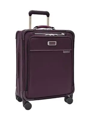 Briggs & Riley Baseline Global Carry-on Spinner Suitcase - Plum