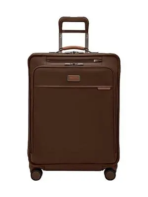Briggs & Riley BRIGGS & RILEY Medium Expandable Spinner Suitcase Chocolate