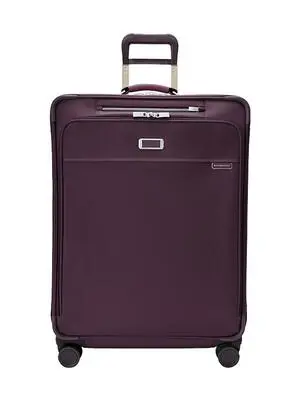 Briggs & Riley Baseline Large Expandable Spinner Suitcase - Plum