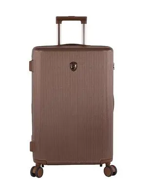 HEYS Earth Tones Medium Upright Spinner Suitcase - Umber