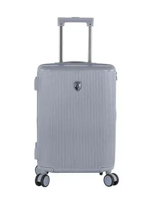 HEYS Carry On Spinner Suitcase - Glacier Gray