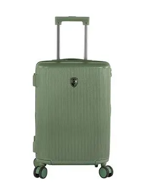 HEYS Carry On Spinner Suitcase - Moss