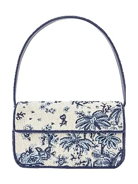 Staud Tommy Beaded Shoulder Bag Toile De Pup