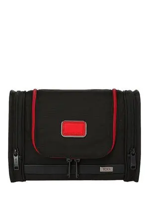 Tumi Alpha 3 Hanging Toiletry Kit - Black/red