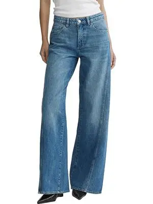 DL1961 Alex Baggy Wide Leg Jeans - Authentic