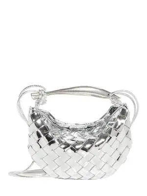 Bottega Veneta Mini Sardine Bag Silver