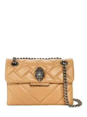 Kurt Geiger Kurt Geiger London Mini Kensington Crossbody Camel