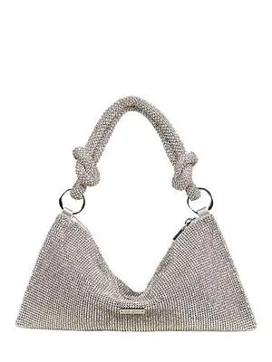 Cult Gaia Cult Gaia Hera Nano Rhinestone Shoulder Bag Clear