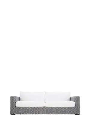 BERNHARDT Capri Outdoor Sofa - Gray Rope