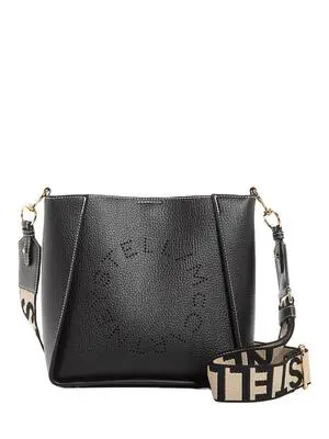 Stella McCartney Logo Crossbody Bag - Black