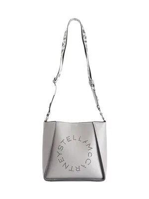 Stella McCartney Stella McCartney Logo Crossbody Bag Smoke