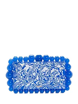 Cult Gaia Cult Gaia Eos Clutch Persian Blue