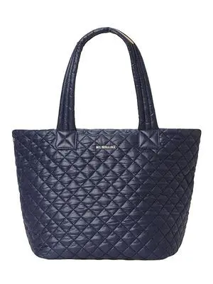 Mz Wallace Medium Metro Tote Deluxe - Dawn/silver
