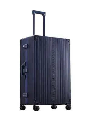 ALEON Macro Traveler Aluminum Spinner Suitcase - Blue