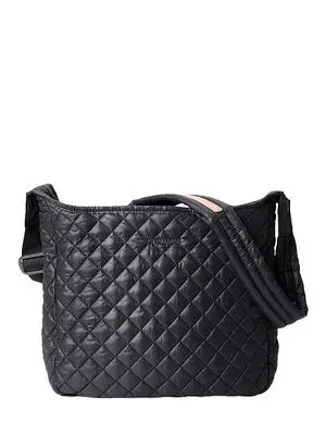 Mz Wallace Parker Deluxe Crossbody Bag - Black