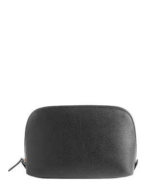 ROYCE NEW YORK Leather Cosmetic Case - Black