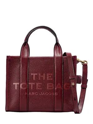 Marc Jacobs Marc Jacobs The Leather Small Tote Chianti/gold